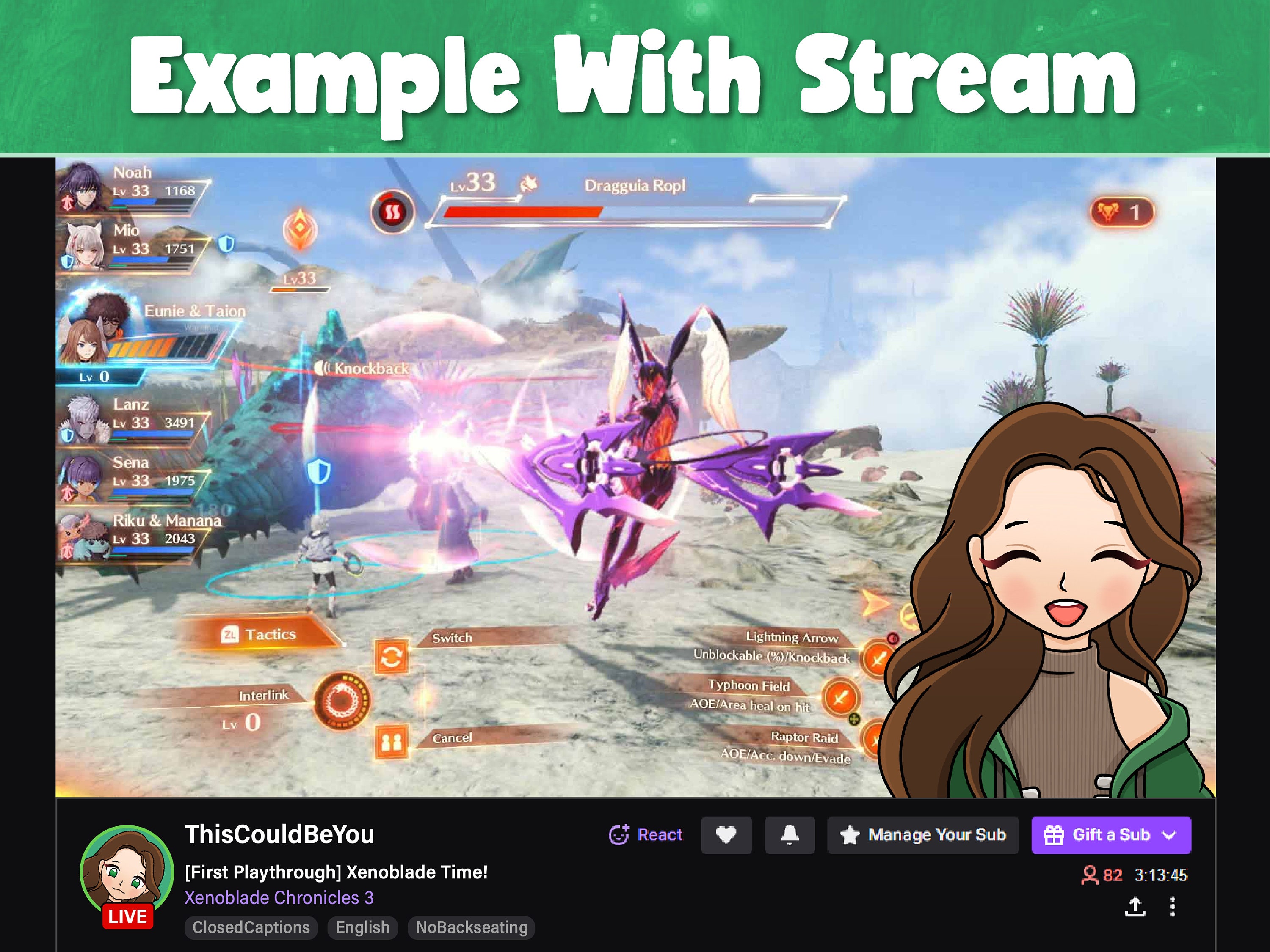 Customizable Pngtuber | PNG Model for Twitch Youtube Kick Streamer | 3 ...