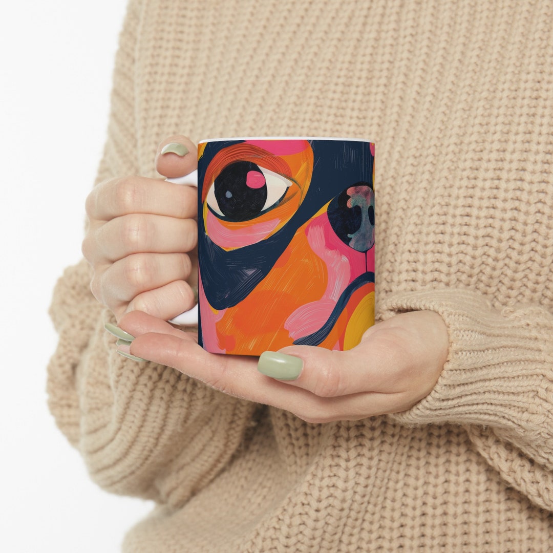 Dachshund, Weiner/sausage Dog Coffee Mug, Matisse Funny Mug for Dog ...