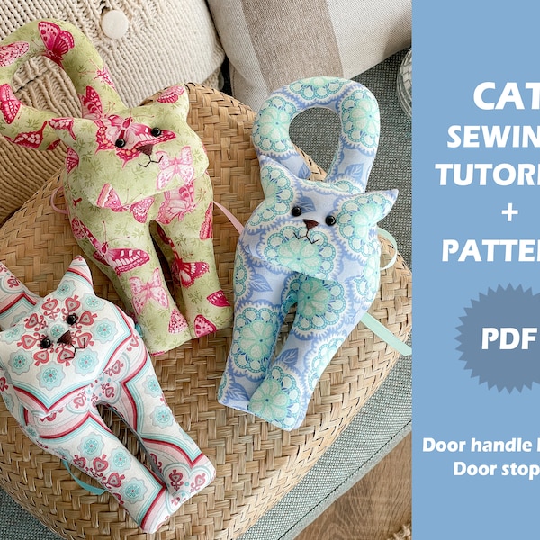Stuffed Cat Pattern - Etsy
