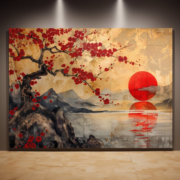 Large Japanese Art - Etsy