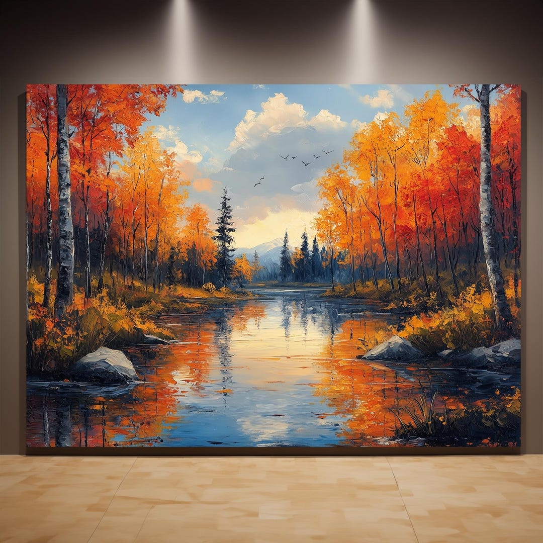 Cubicle Decor, Host Gift, Japanese Pine Tree of Life Wall Art, Mountain ...