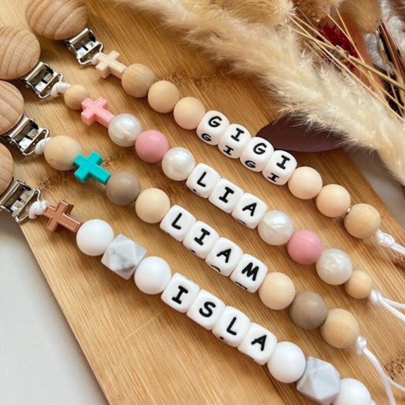 Pink Pacifier - Etsy