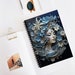 Floral Moon Goddess Spiral Notebook - Ruled Line - Etsy