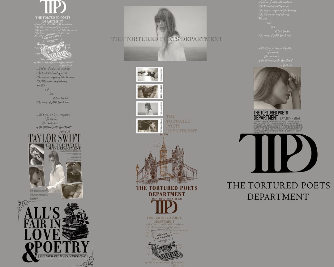 Bundle the Tortured Poets Department Png, TTPD Fan Gift, Gift for Fan ...