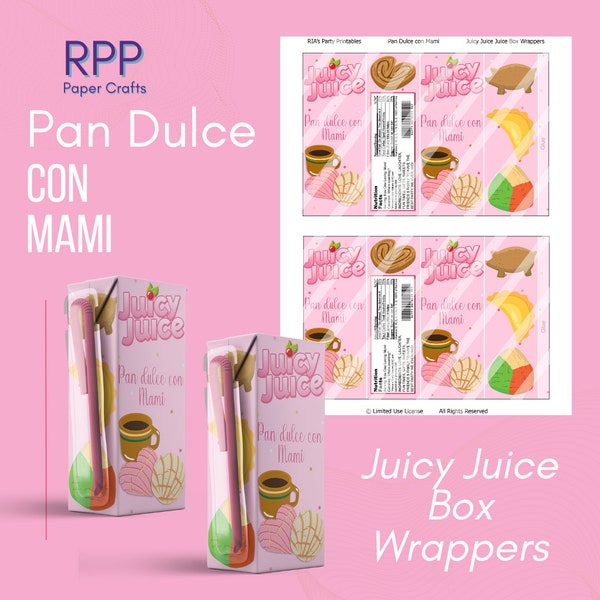 Juice Box Wrapper - Etsy