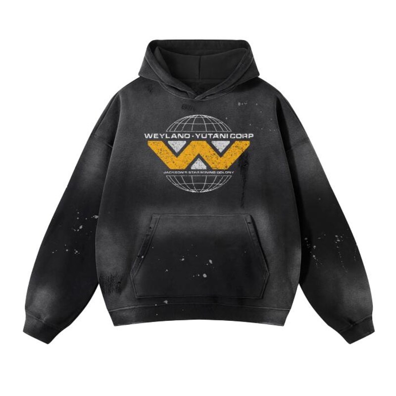 Washed Frayed Hoodie - Etsy