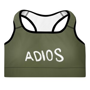 Aliens 1986 Inspired Colonial Marines Pvt. Vasquez - "adios" - Padded ...