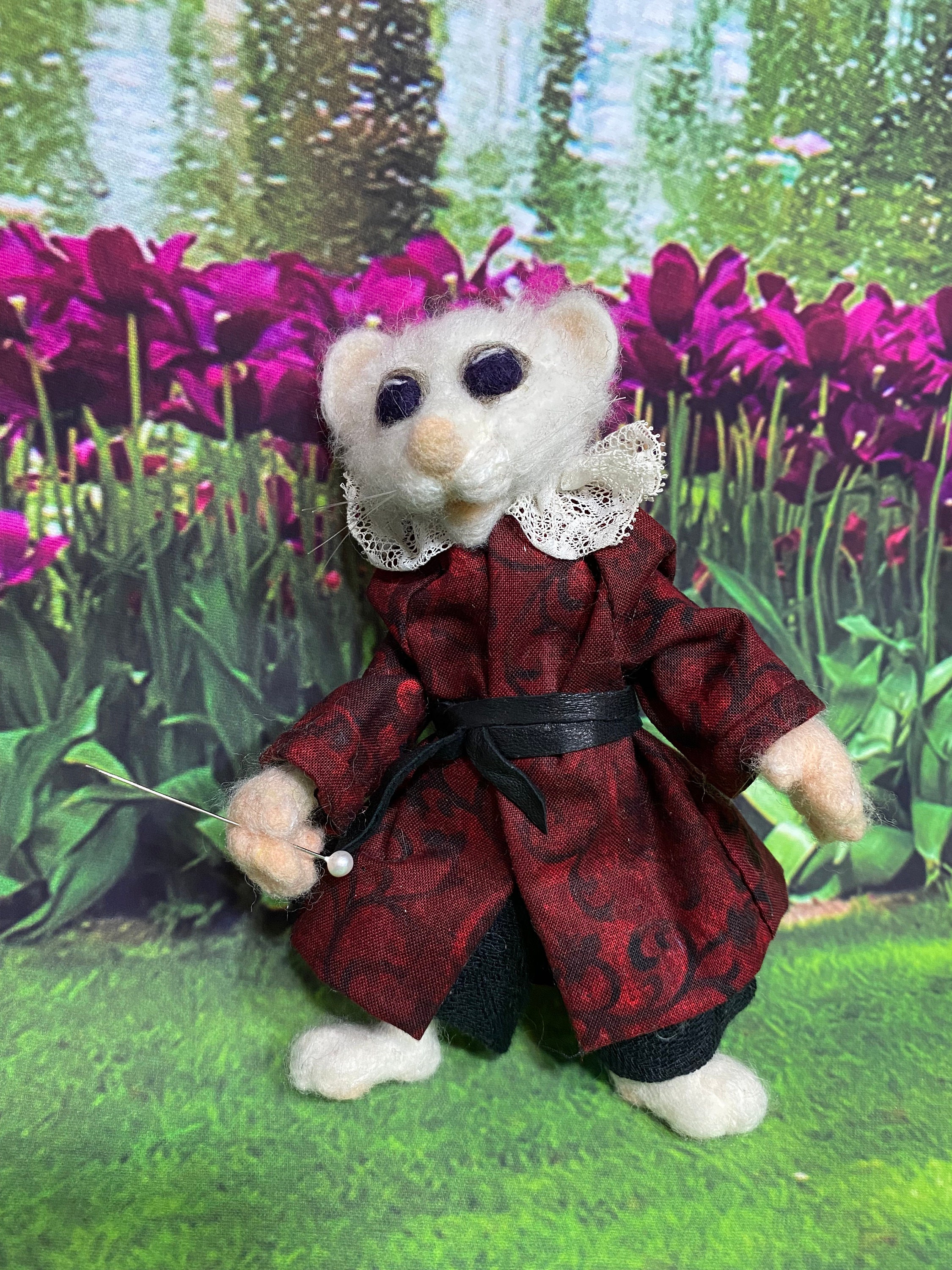 Mallymkun From Alice in Wonderland- Mouse- Felted Animal - Etsy