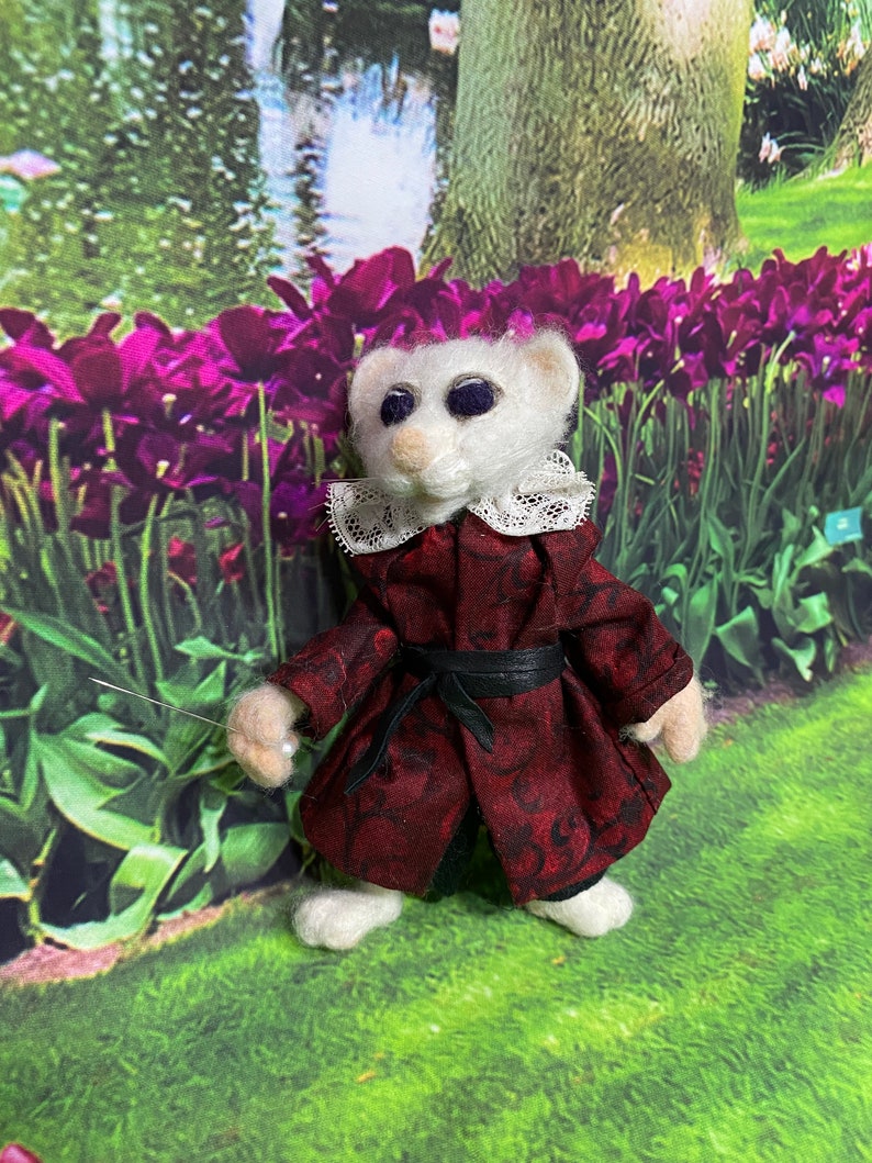 Mallymkun From Alice in Wonderland- Mouse- Felted Animal - Etsy