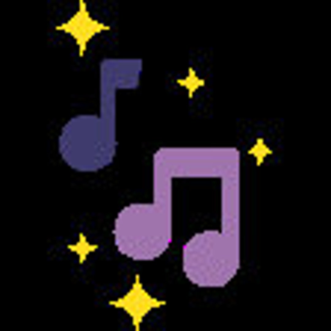 Static Twitch Emote Music Notes - Etsy