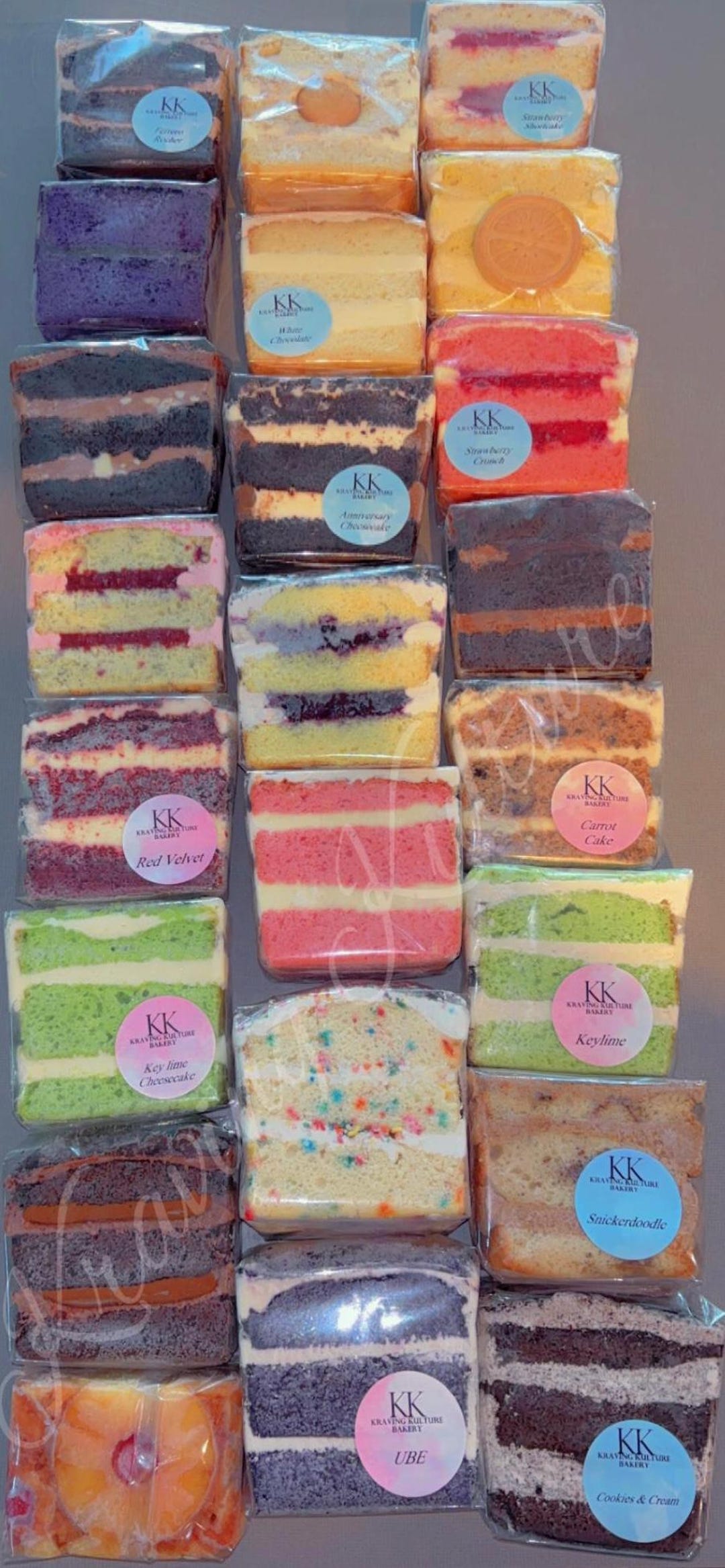 Create A 4 Pack With Jumbo Cake Slices - Etsy