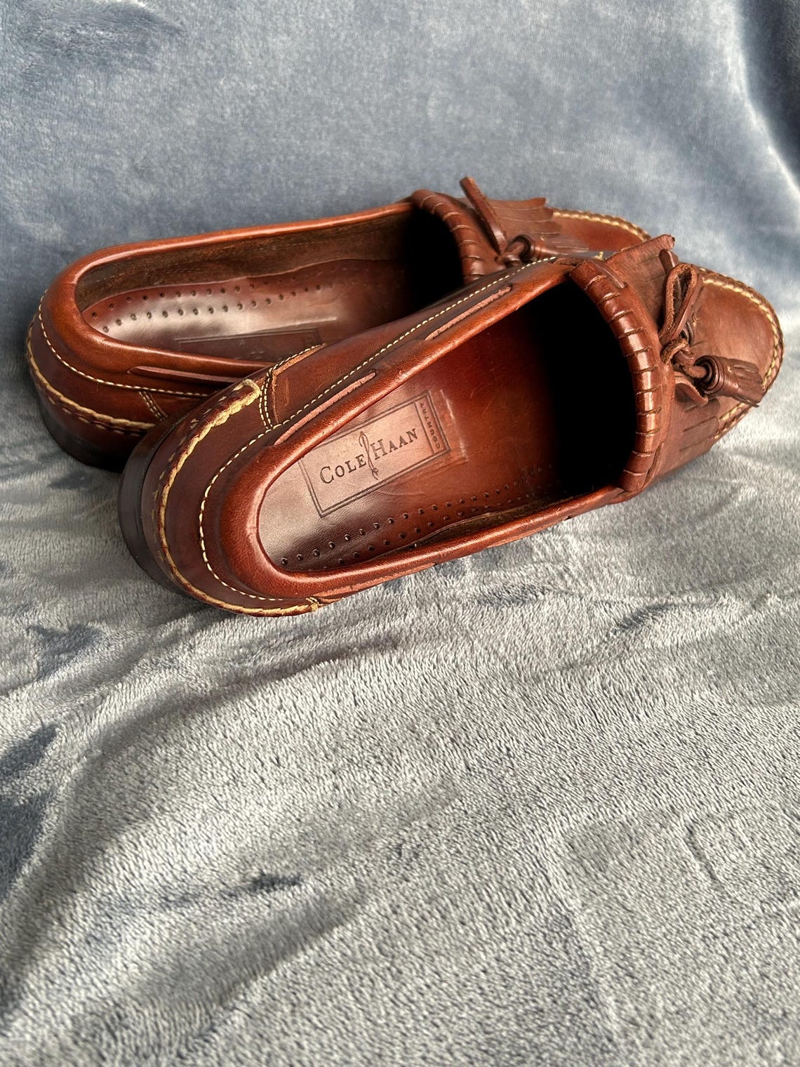 Cole Haan Vintage Tassel Kiltie Loafer - Etsy