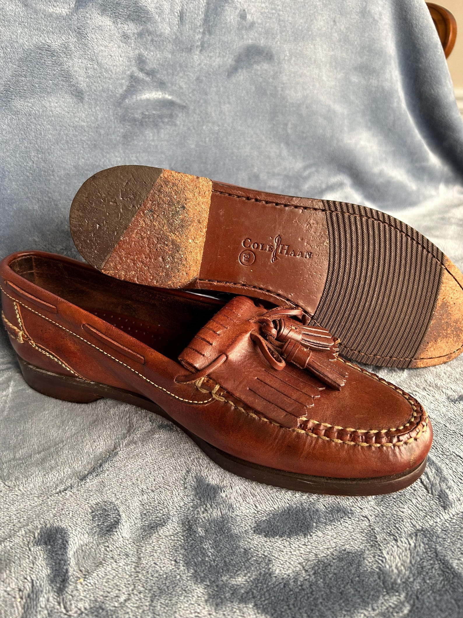 Cole Haan Vintage Tassel Kiltie Loafer - Etsy