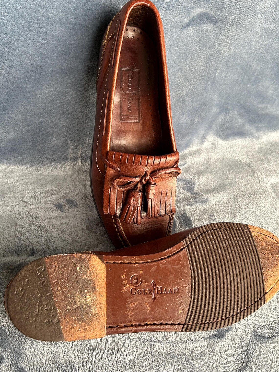 Cole Haan Vintage Tassel Kiltie Loafer - Etsy