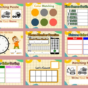 My First Busy Book Toddler Busy Book Toddler Learning Binder Toddler ...