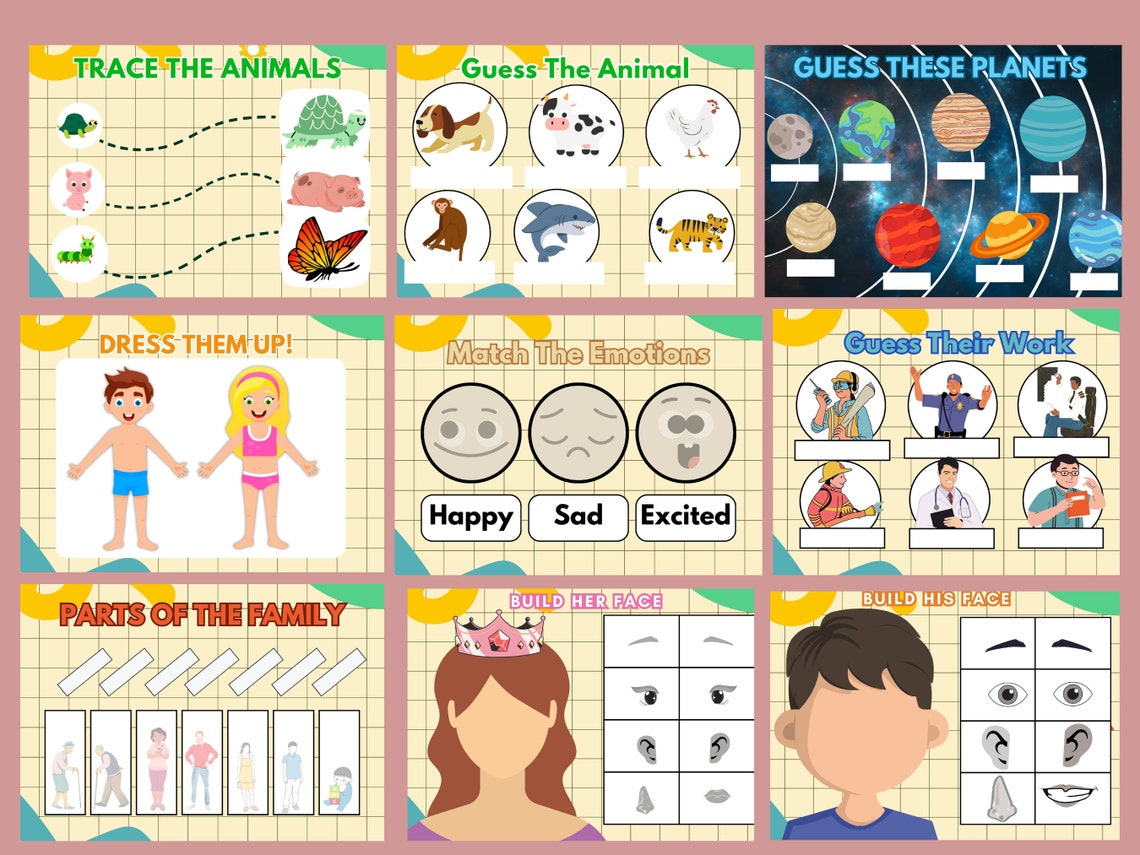 My First Busy Book Toddler Busy Book Toddler Learning Binder Toddler ...