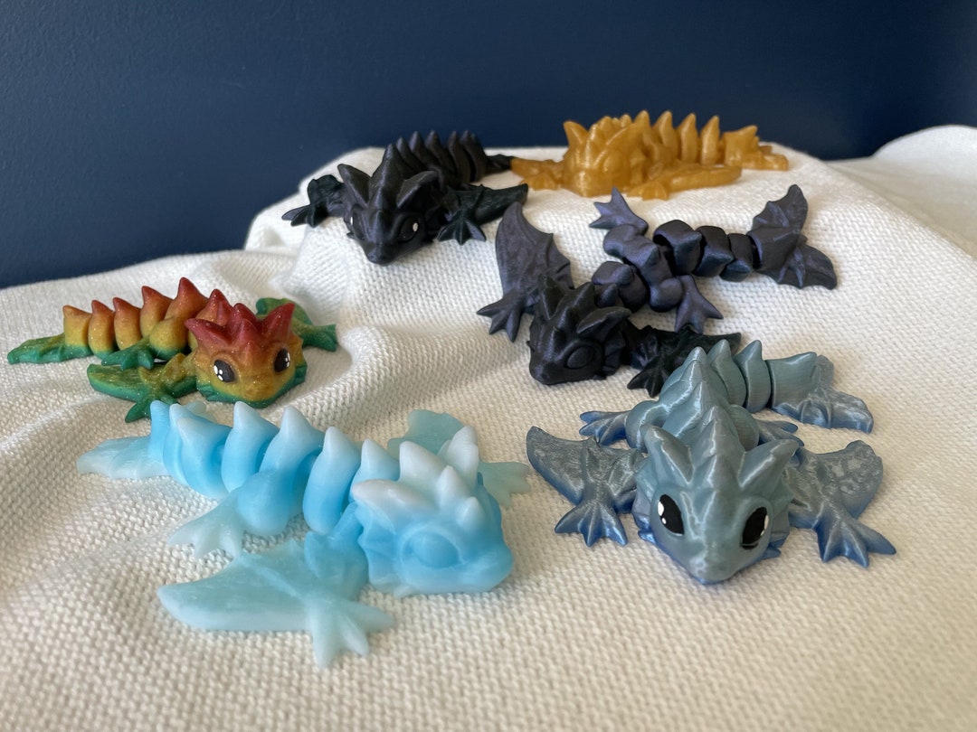 Custom Wyvern Baby Articulated, 3D Printed - Etsy
