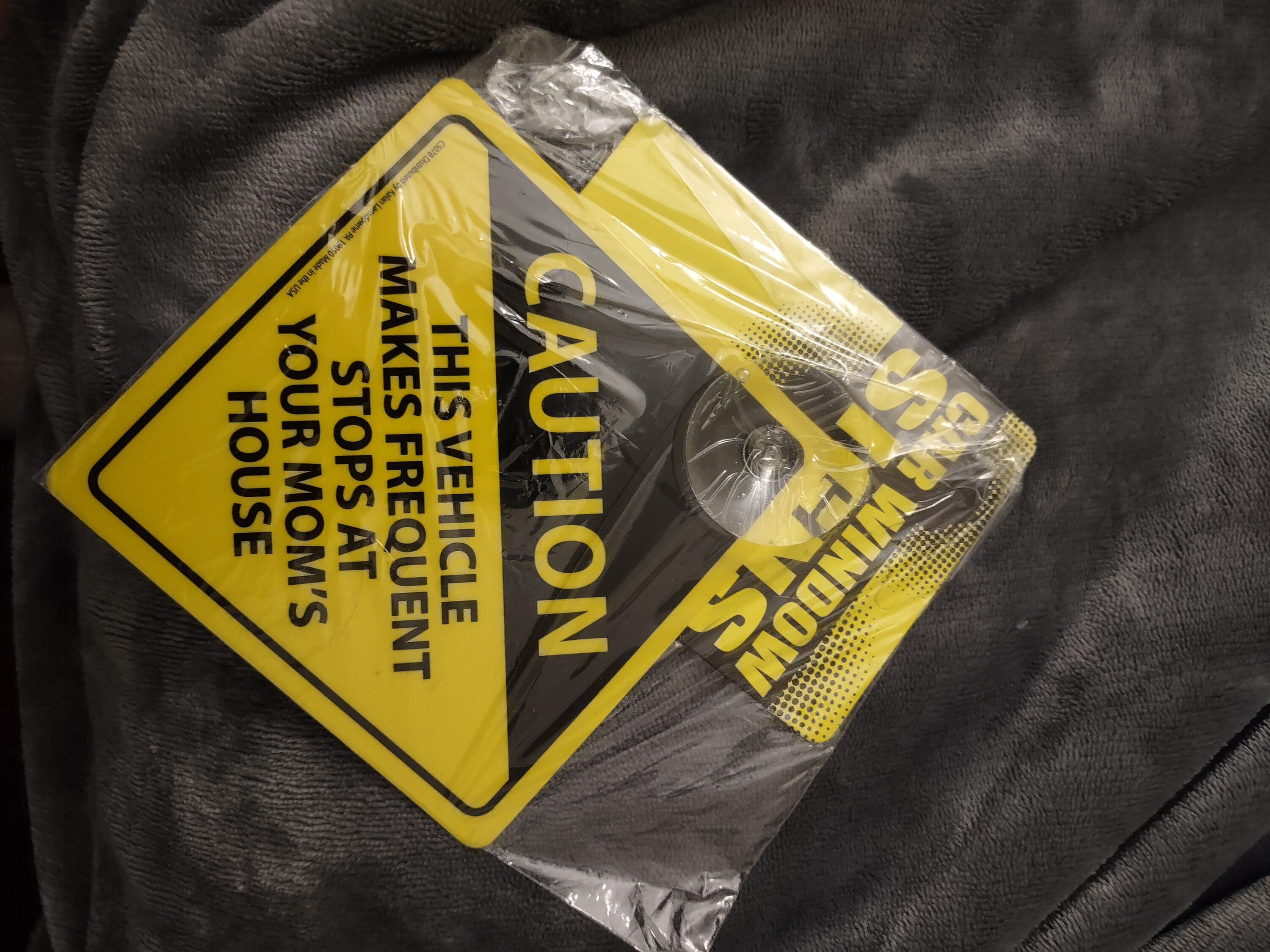 Funny Car Window Decal Sign for Men Women Suction Cup Decor - Etsy