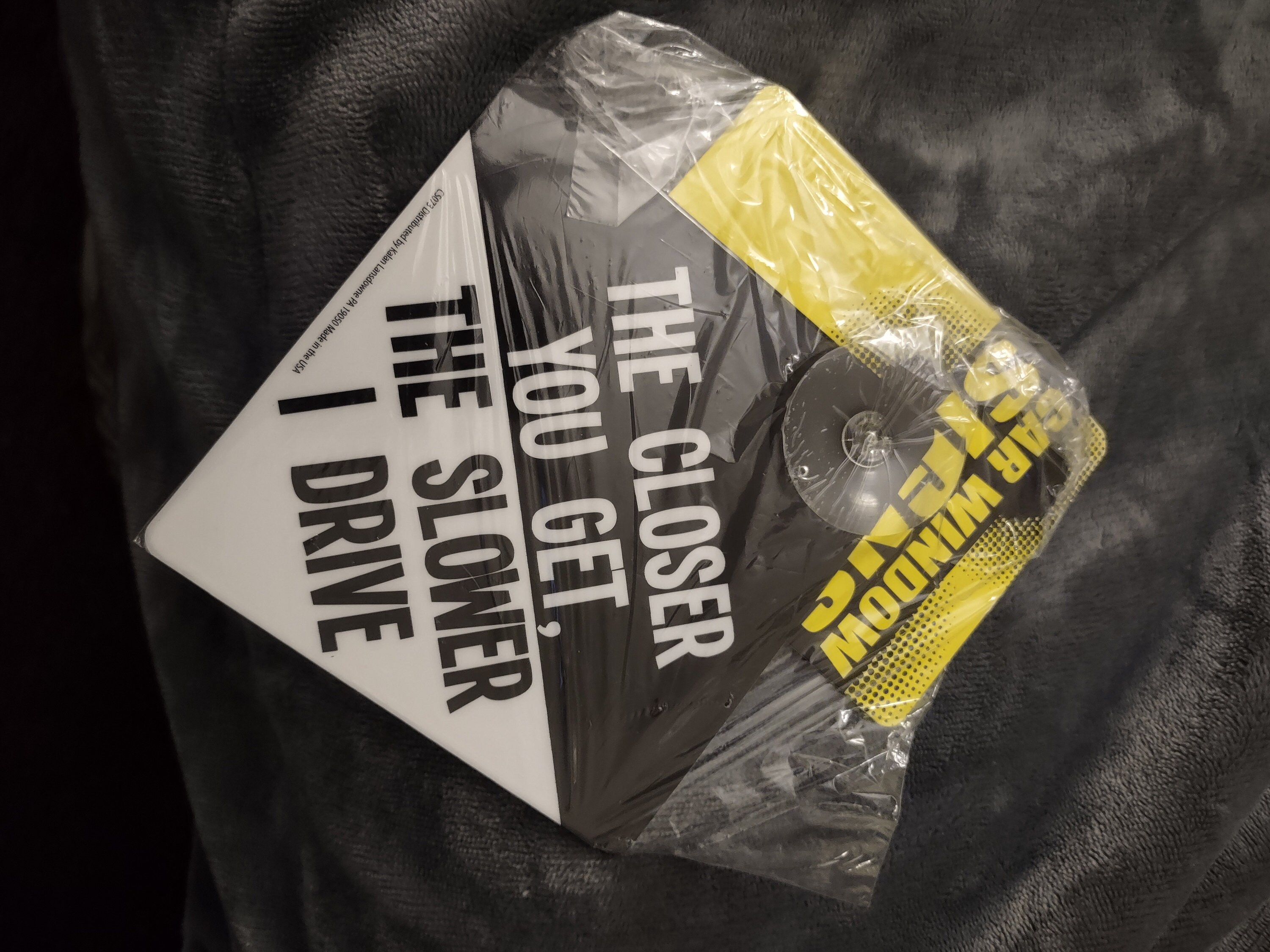 Funny Car Window Decal Sign for Men Women Suction Cup Decor - Etsy