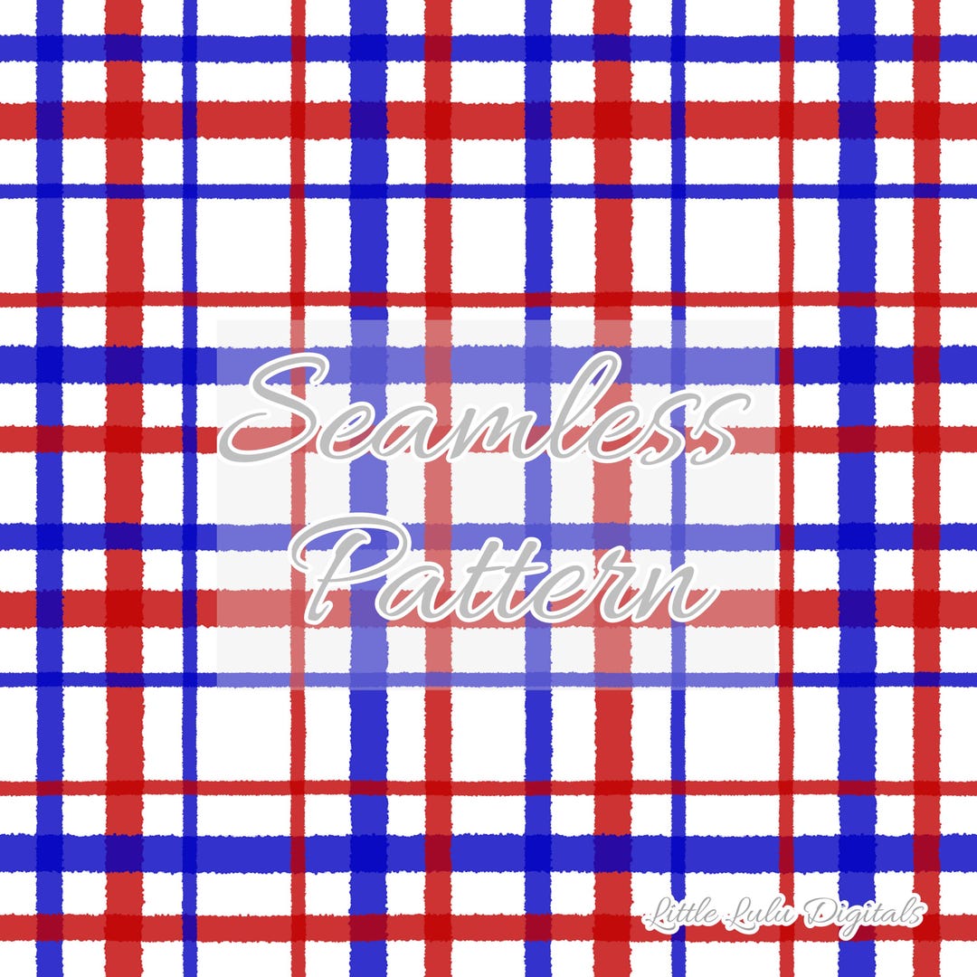Fourth of July Seamless Pattern - Watercolor 4th July Seamless File ...