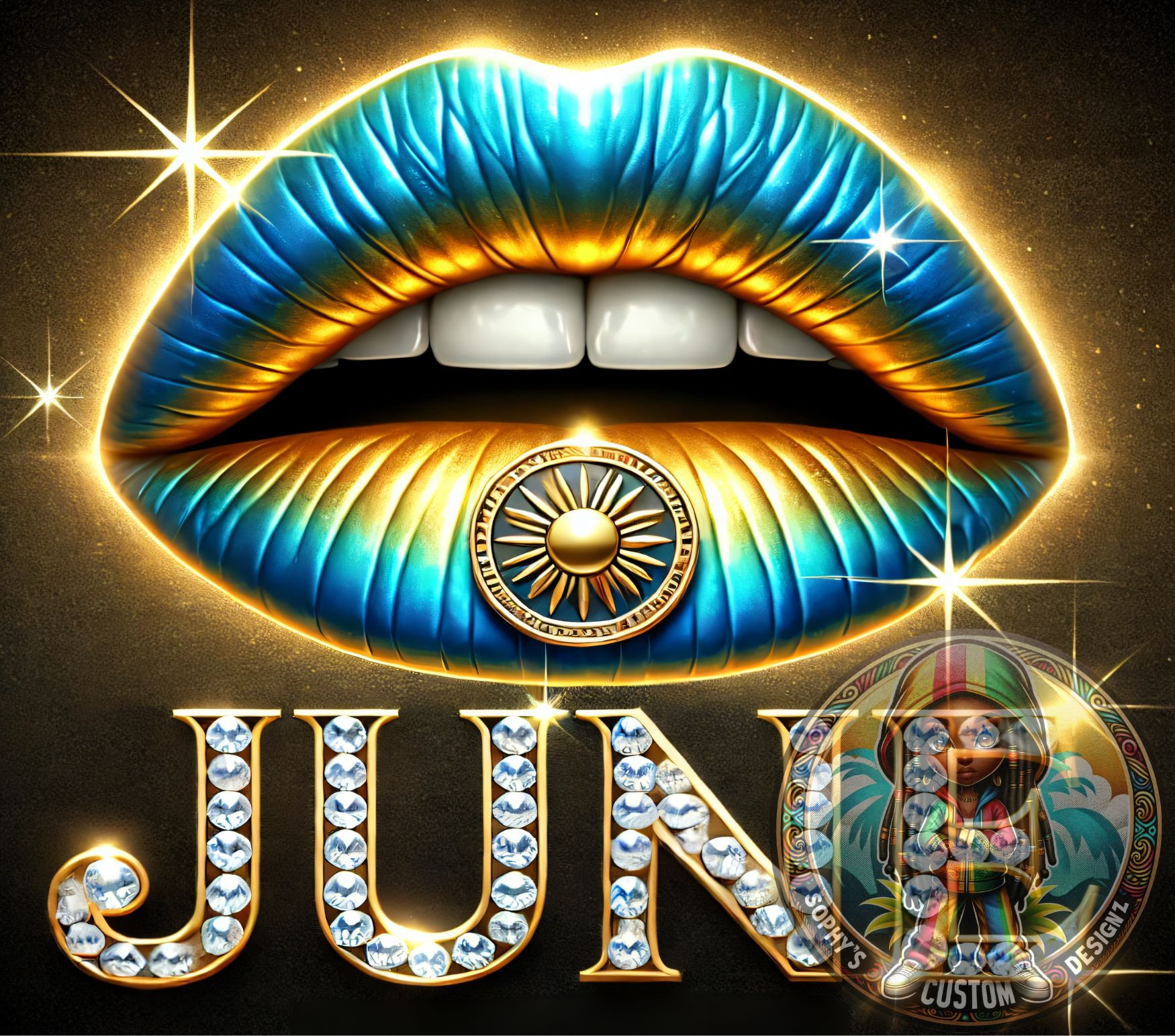 Glossy Lip Art Vibrant Designs for Every Month of the Year 12 Months ...