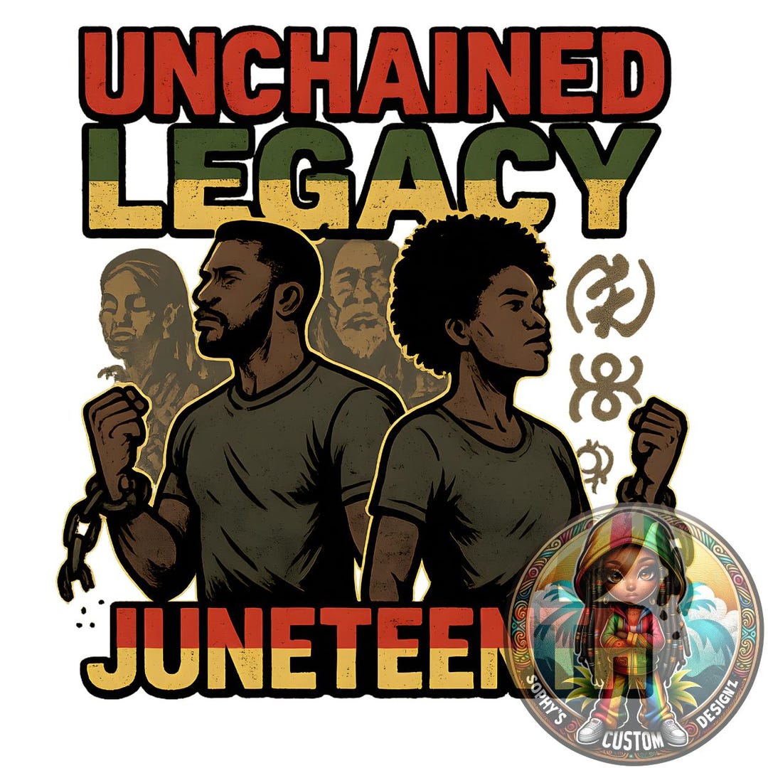 Unchained Legacy Digital PNG | Sublimation | DTF - Etsy