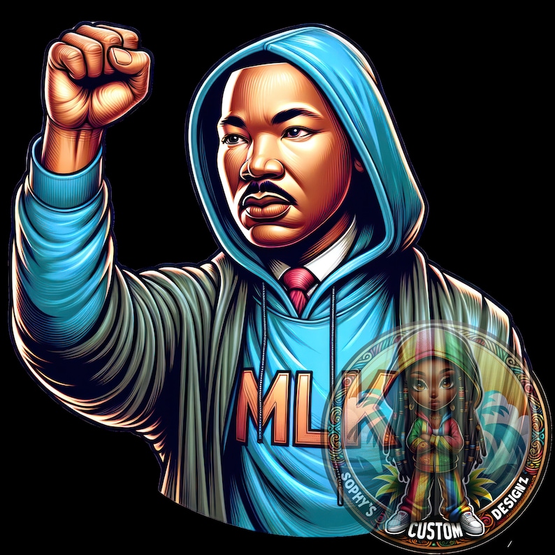 Limited Edition Martin Luther King Day Celebration PNG File - Etsy