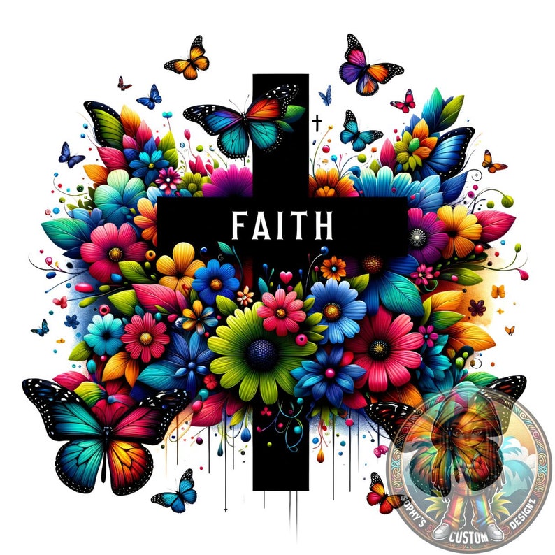 Colorful Faith - Inspirational Prayer Art for Women, Spiritual Faith ...