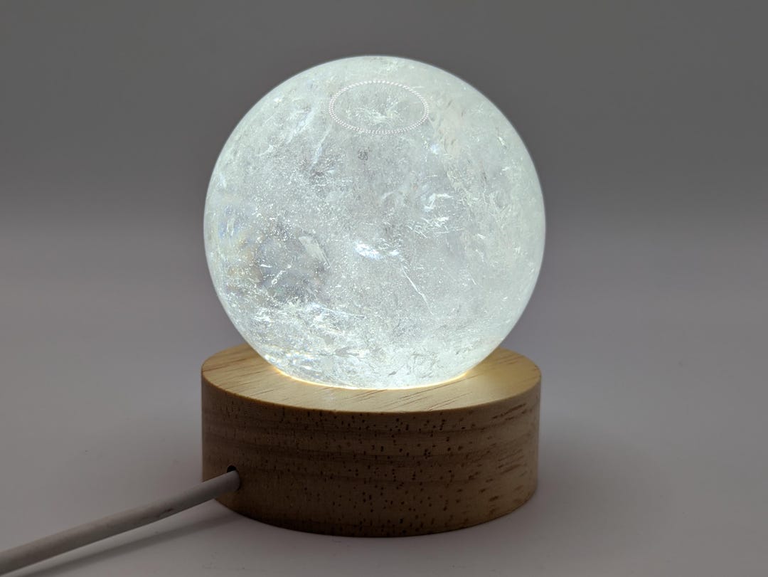 LED Light Sphere Stand, White - Etsy