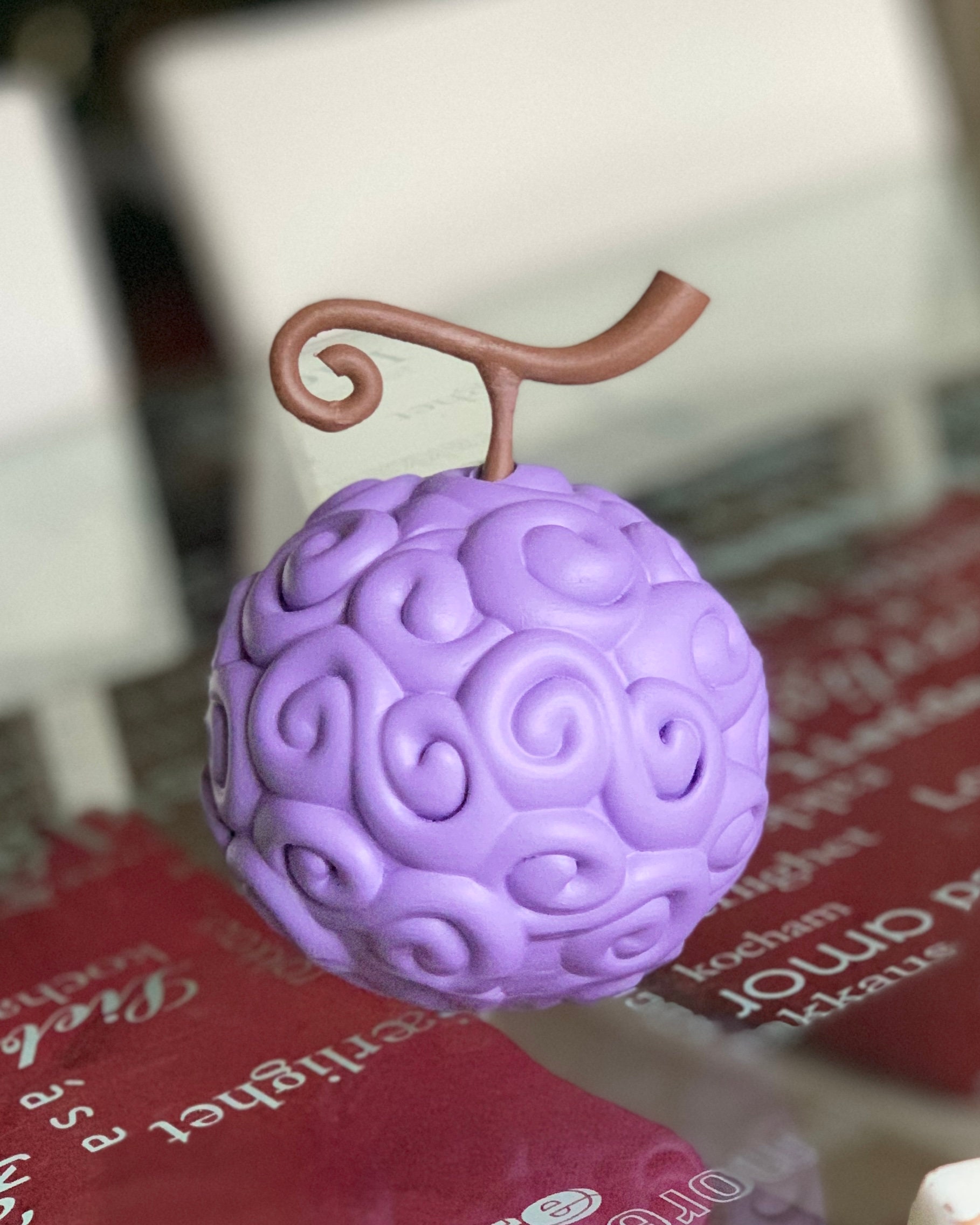 3D Printed Gomu Gomu No Mi - Unique Fanmade Fruit Tribute! - Etsy