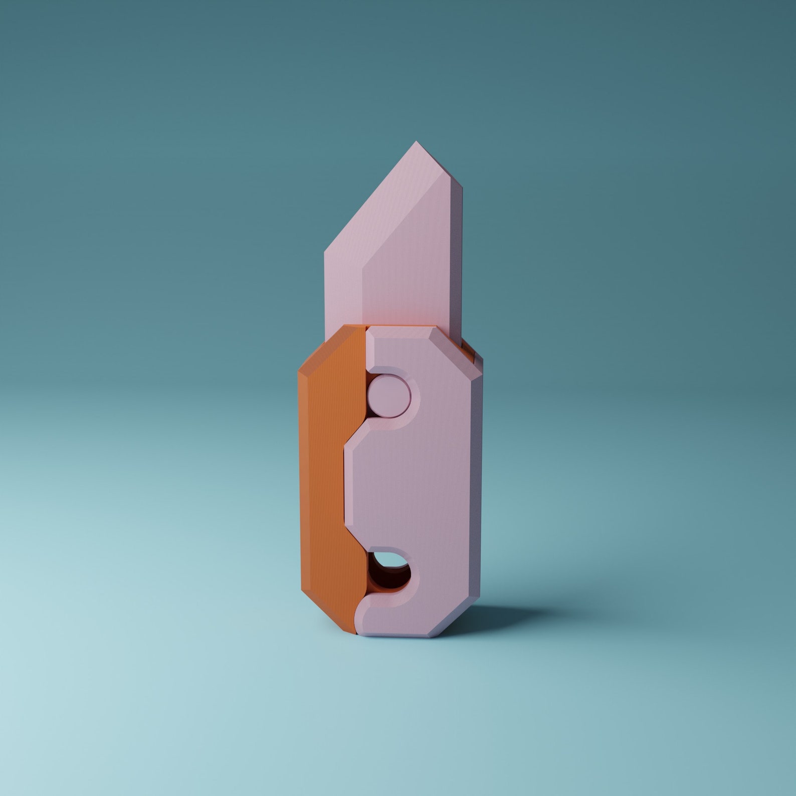 3D Printed Fidget Gravity Knife - Tiktok's Stress-relief Sensation ...