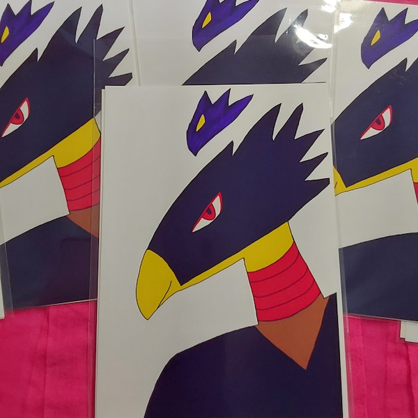 Tokoyami My Hero Academia - Etsy