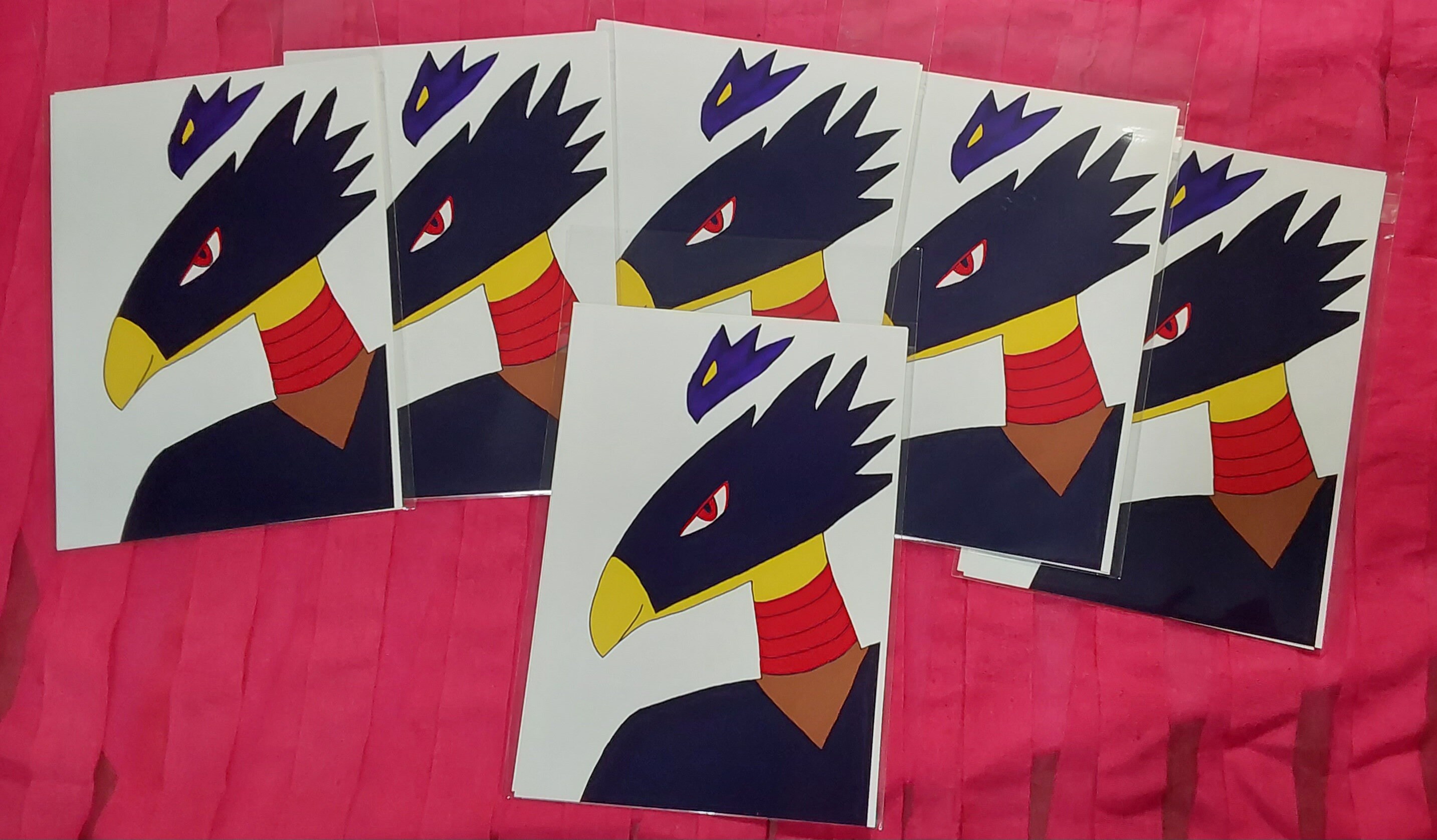 My Hero Academia Tokoyami Art Print - Etsy