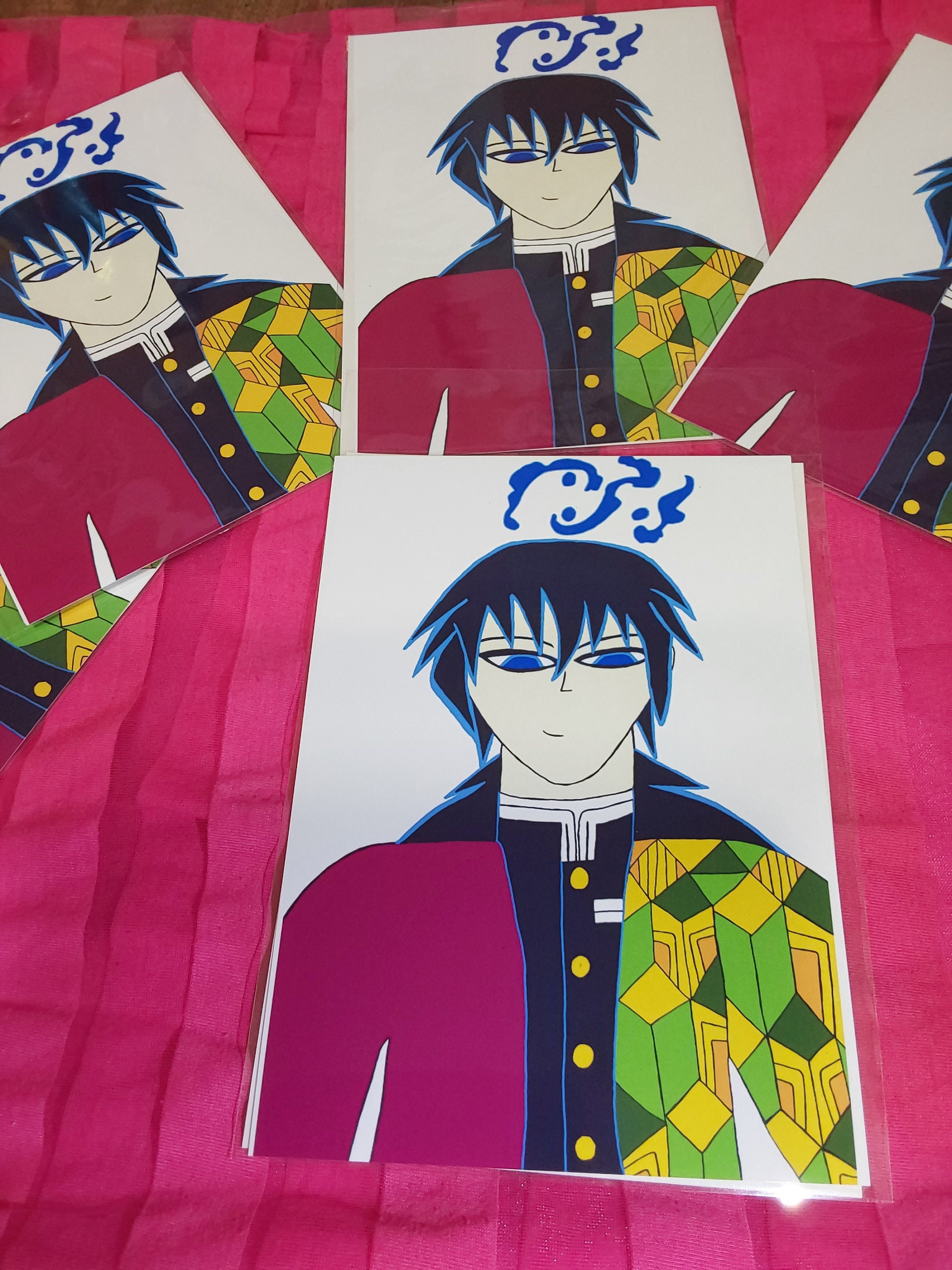 Giyu Tomioka Fanart Print - Etsy