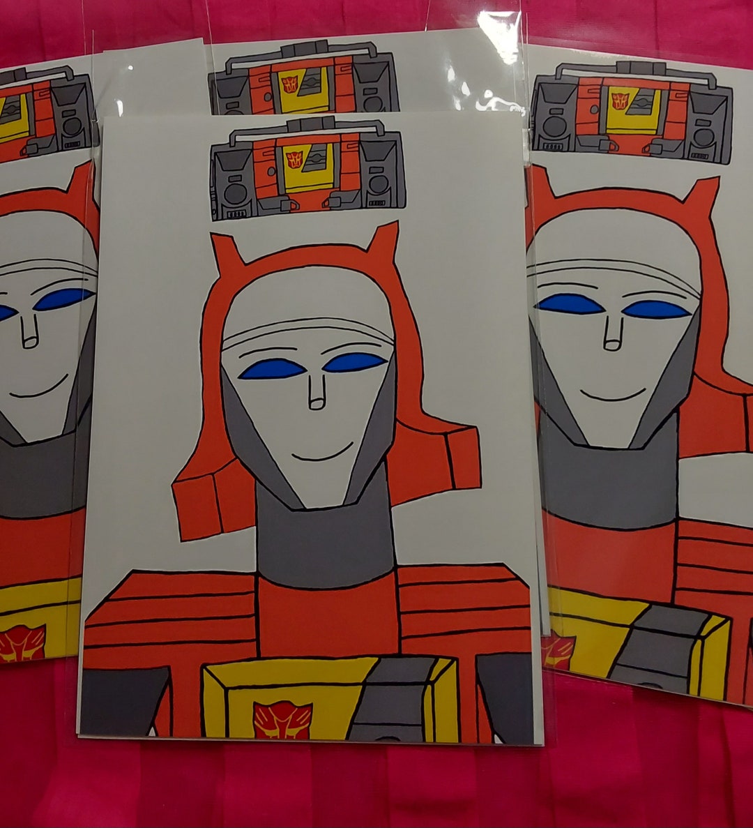 Transformers Blaster Art Print - Etsy