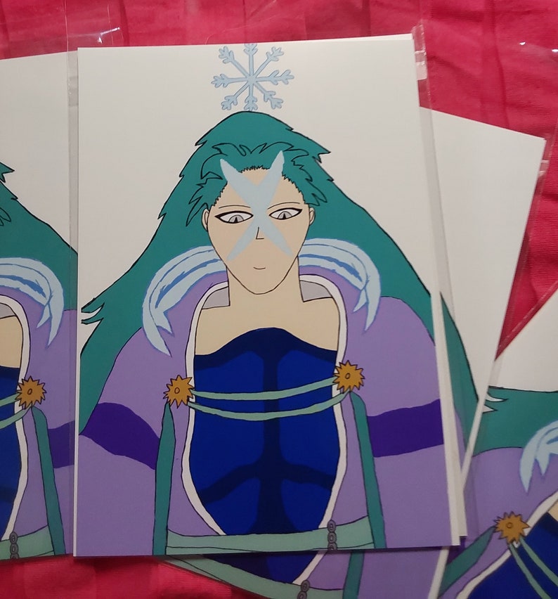 Bleach Hyourinmaru Art Print - Etsy
