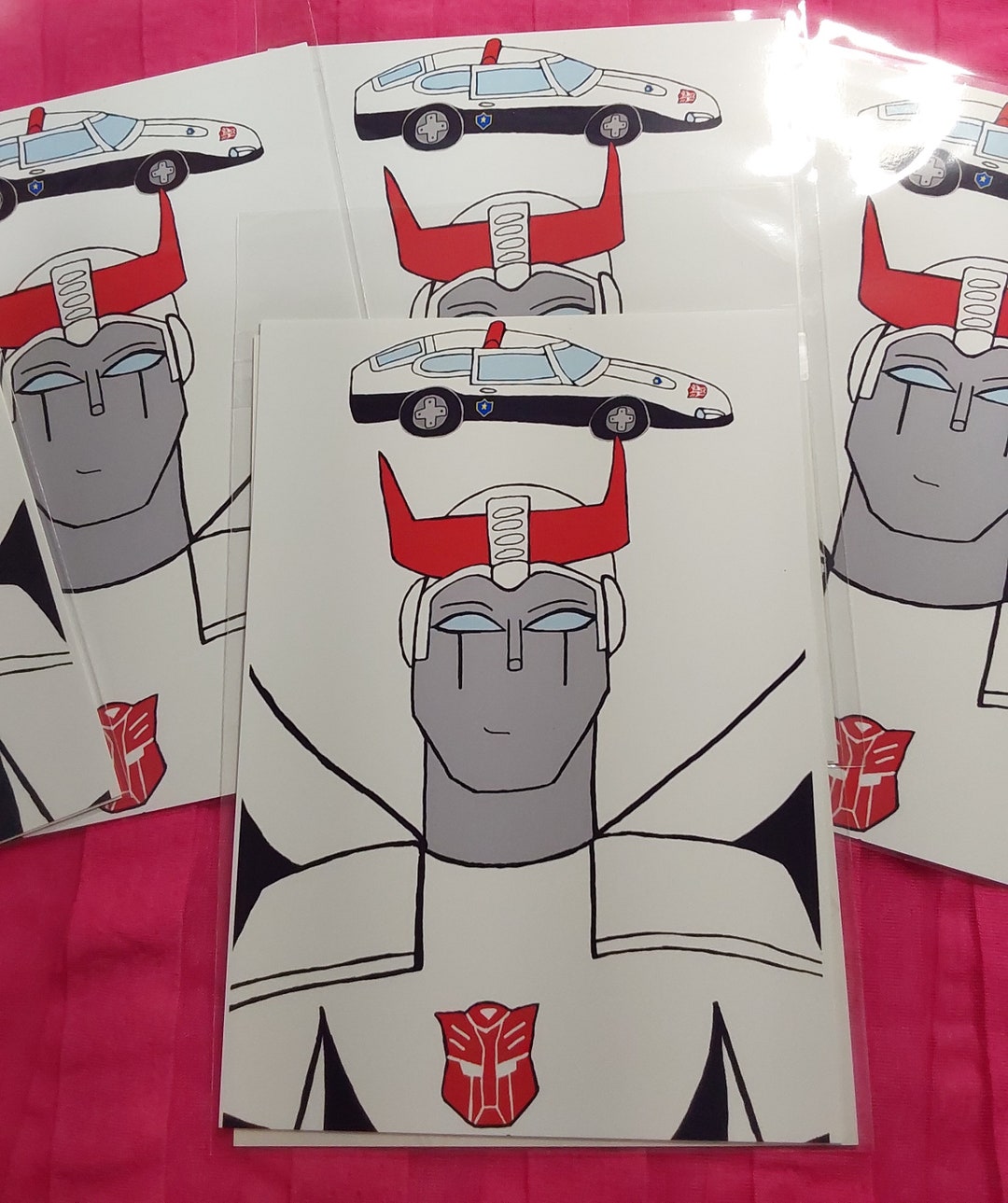 Transformers Prowl Art Print - Etsy