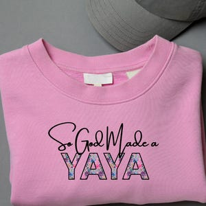So God Made a YAYA, Png, Printable Sublimation Design/printable Design ...