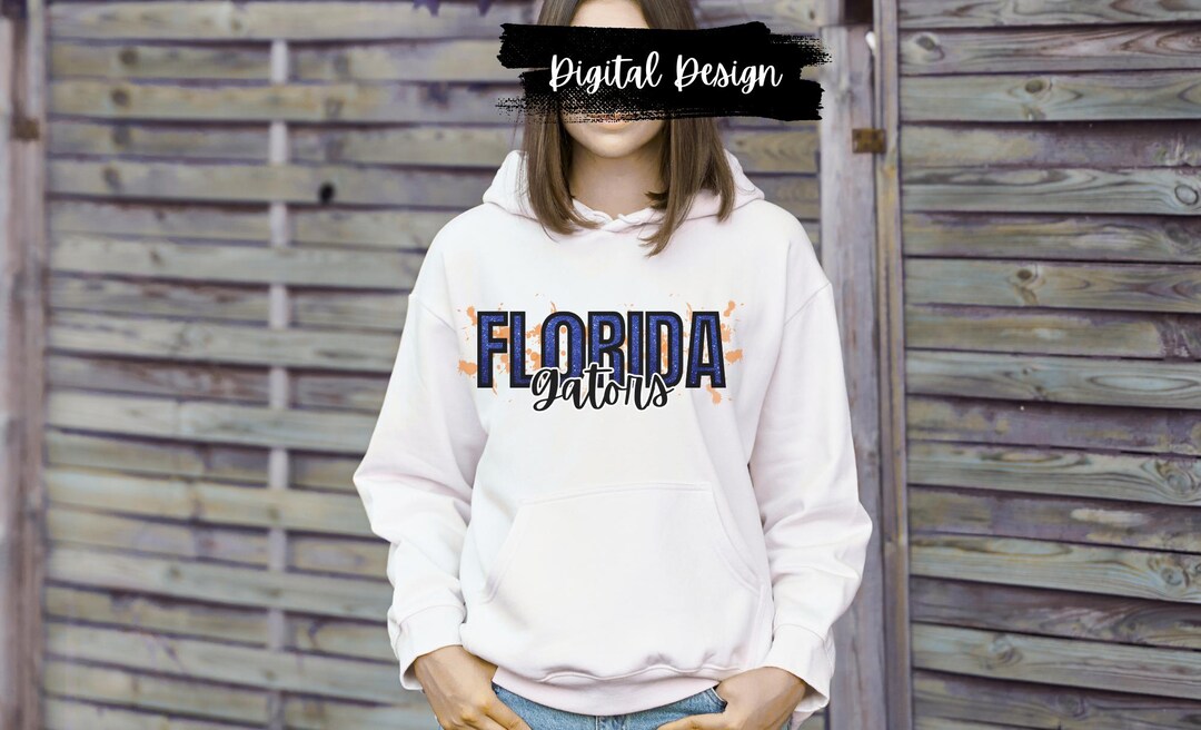 Florida Gators Splatter PNG: Football Game Day Sublimation Design - Etsy