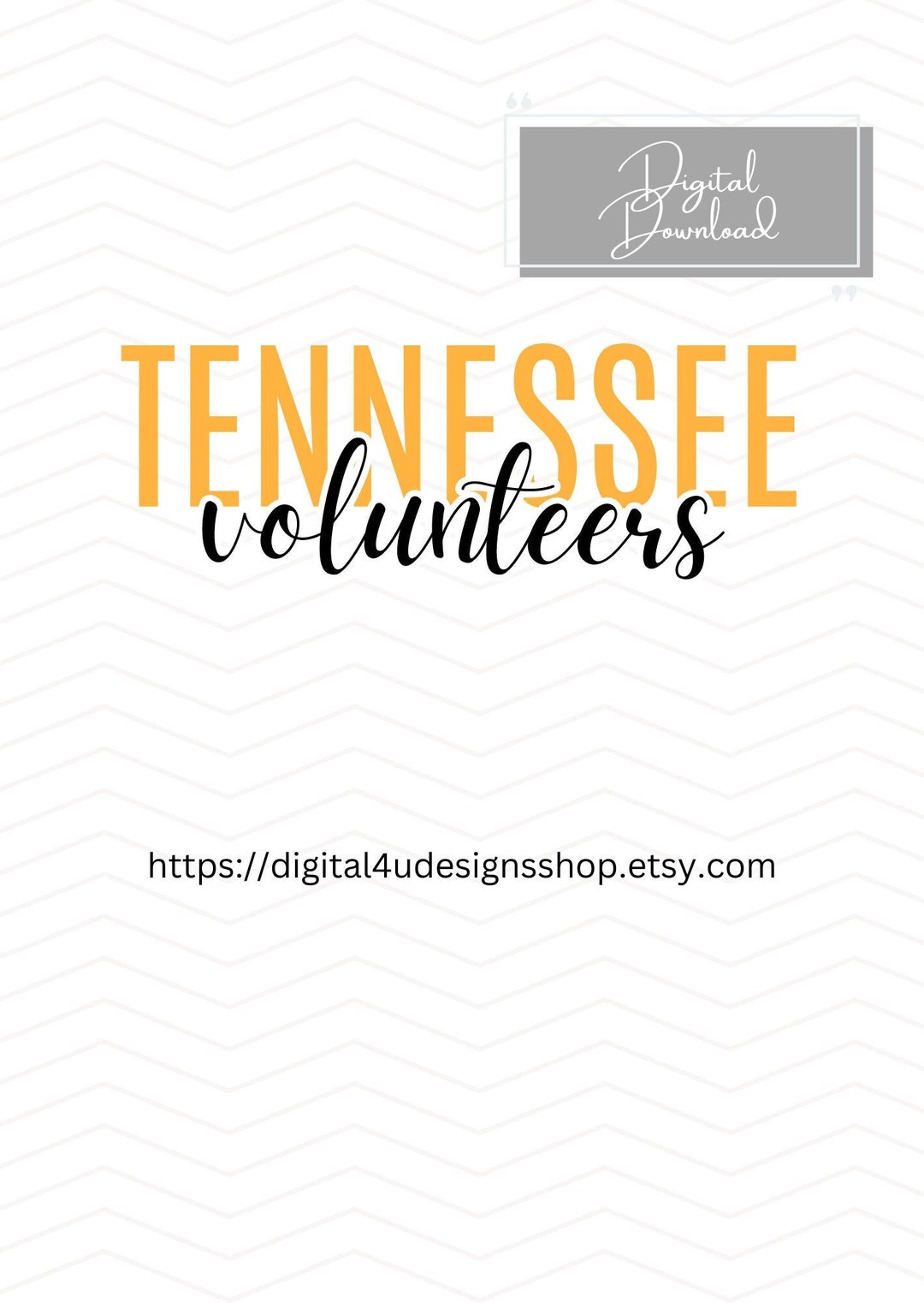 Tennessee Volunteers Logo: Knoxville Sports Decor (digital Download) - Etsy