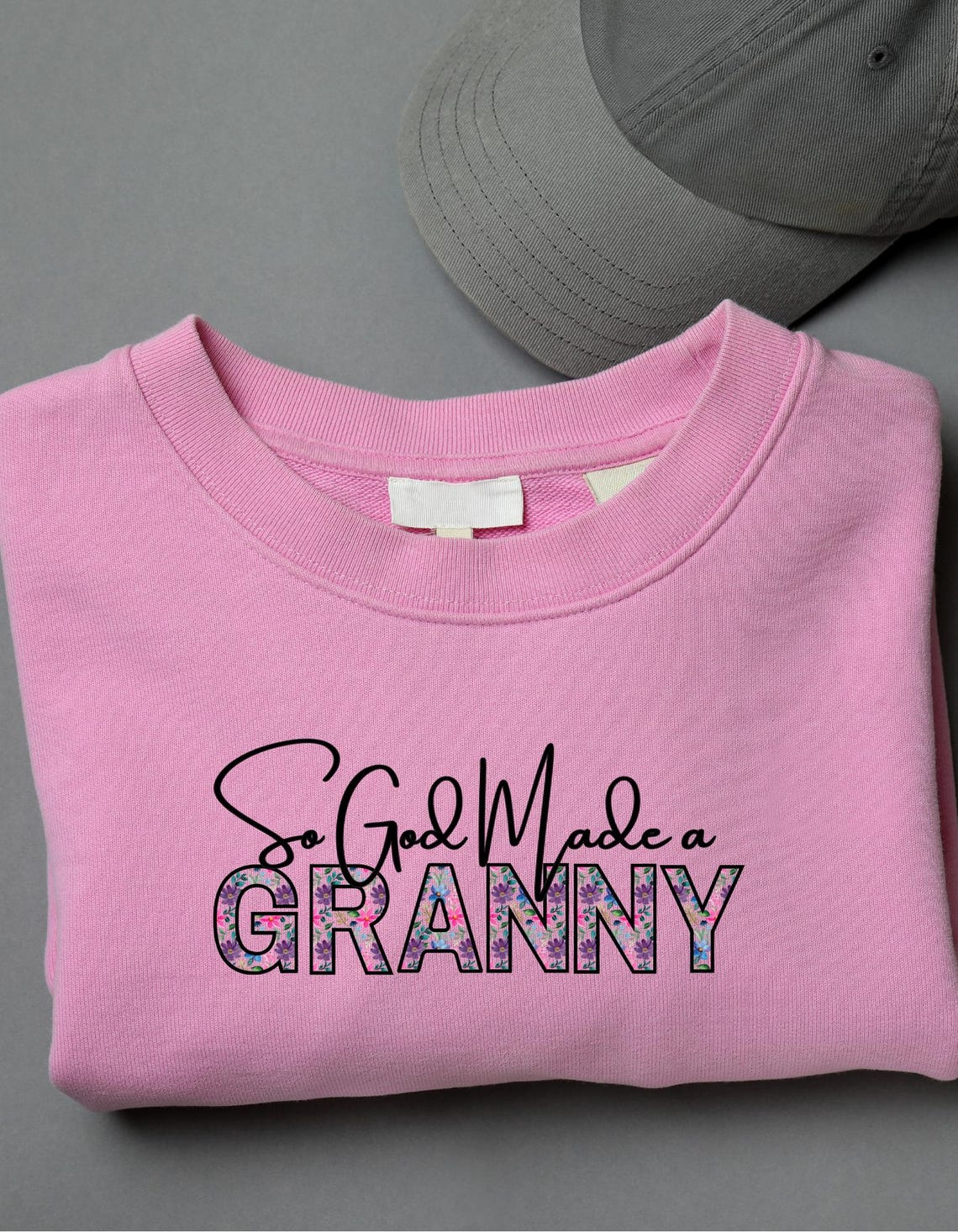 So God Made a Granny, Png, Instant Download, Printable, Sublimation ...