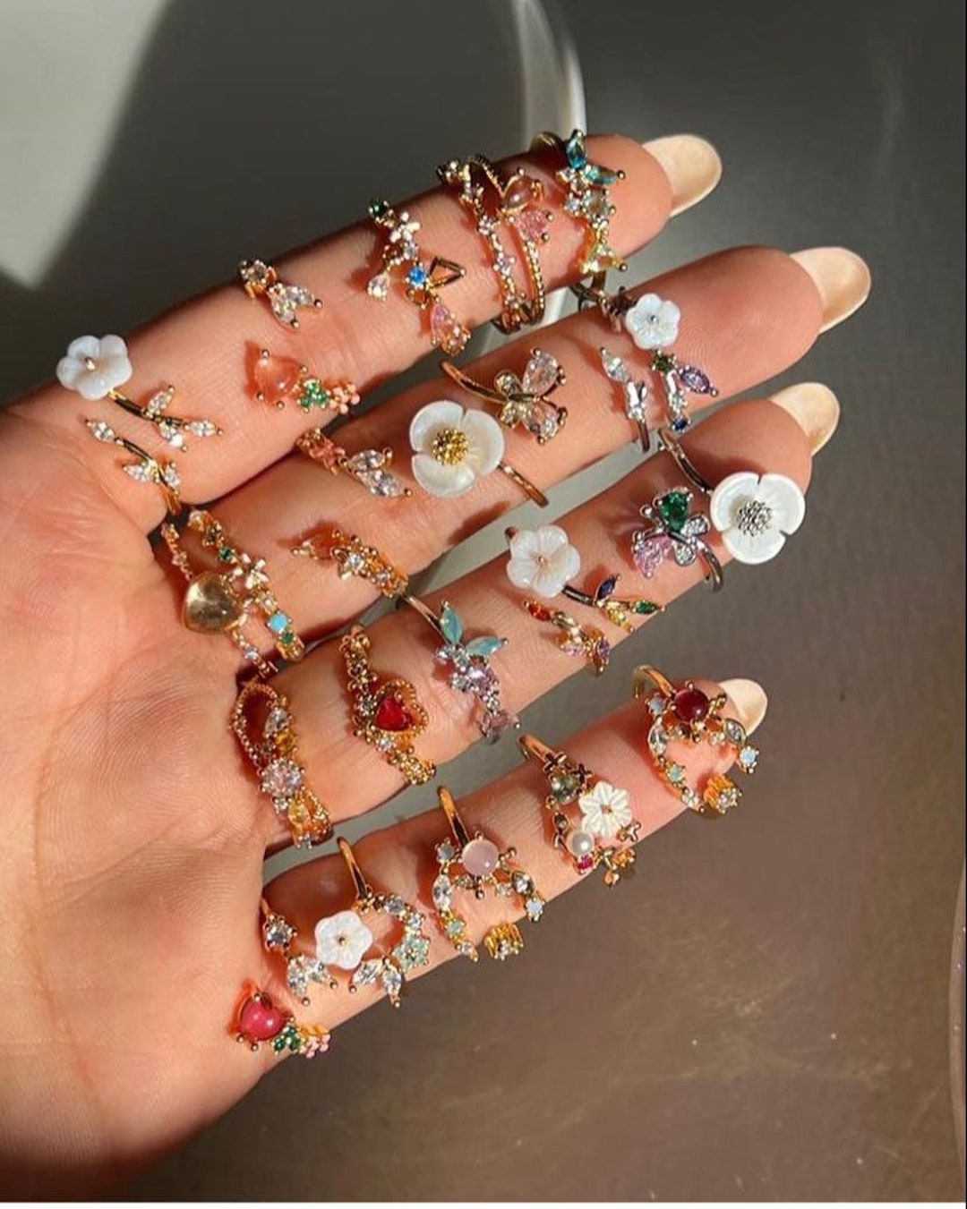 Original Design Ivy Ring for Women, Gift for Valentine, Handmade ...