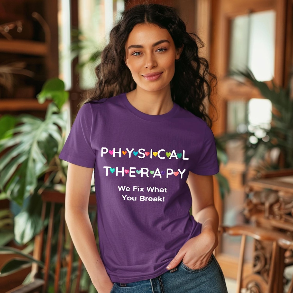 Physical Therapy T-shirt, Physical Therapist Shirt, Physical Therapy ...