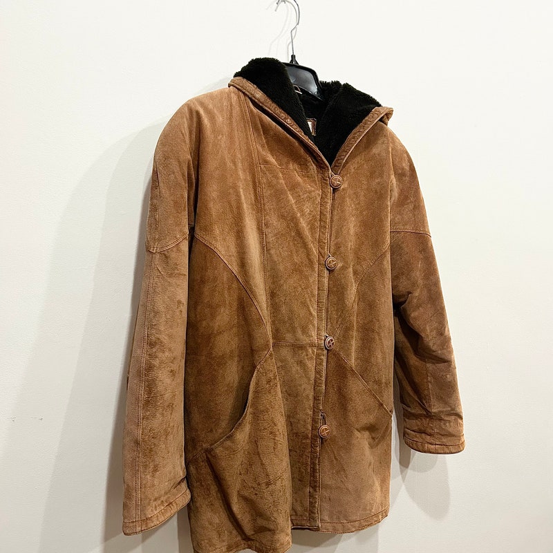 Carhartt Vintage Suede Jacket - Etsy