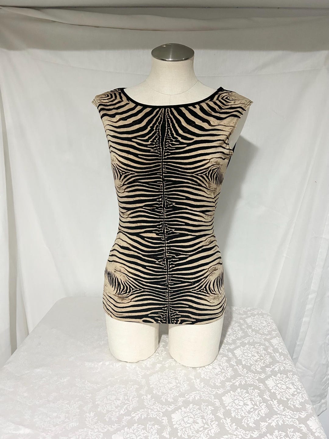 2000s Tiger Stripe Top - Etsy