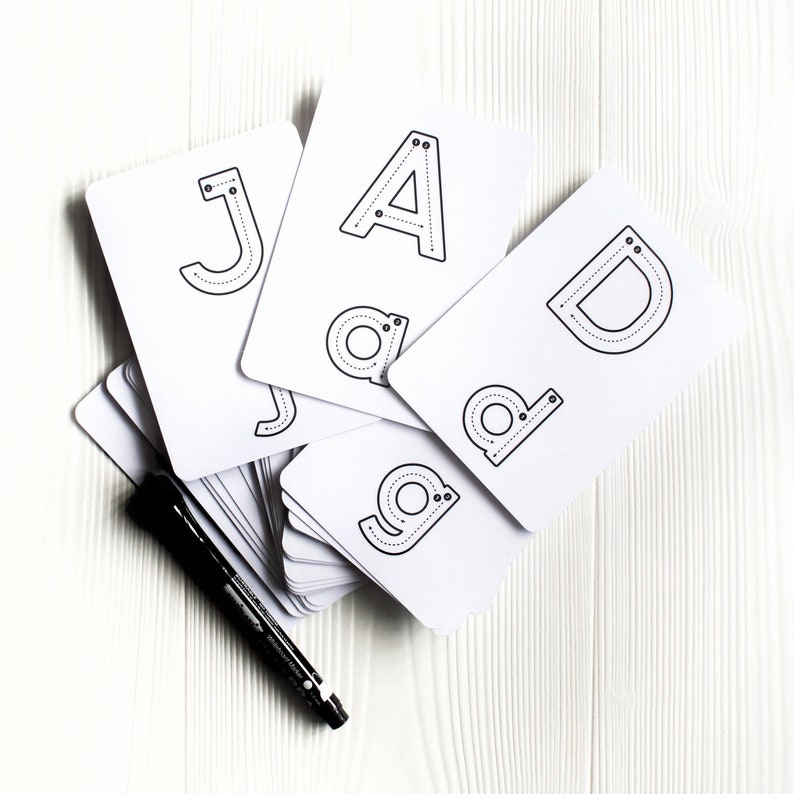 Complete Alphabet and Number Tracing Letters for Kids - 78 Printable ...