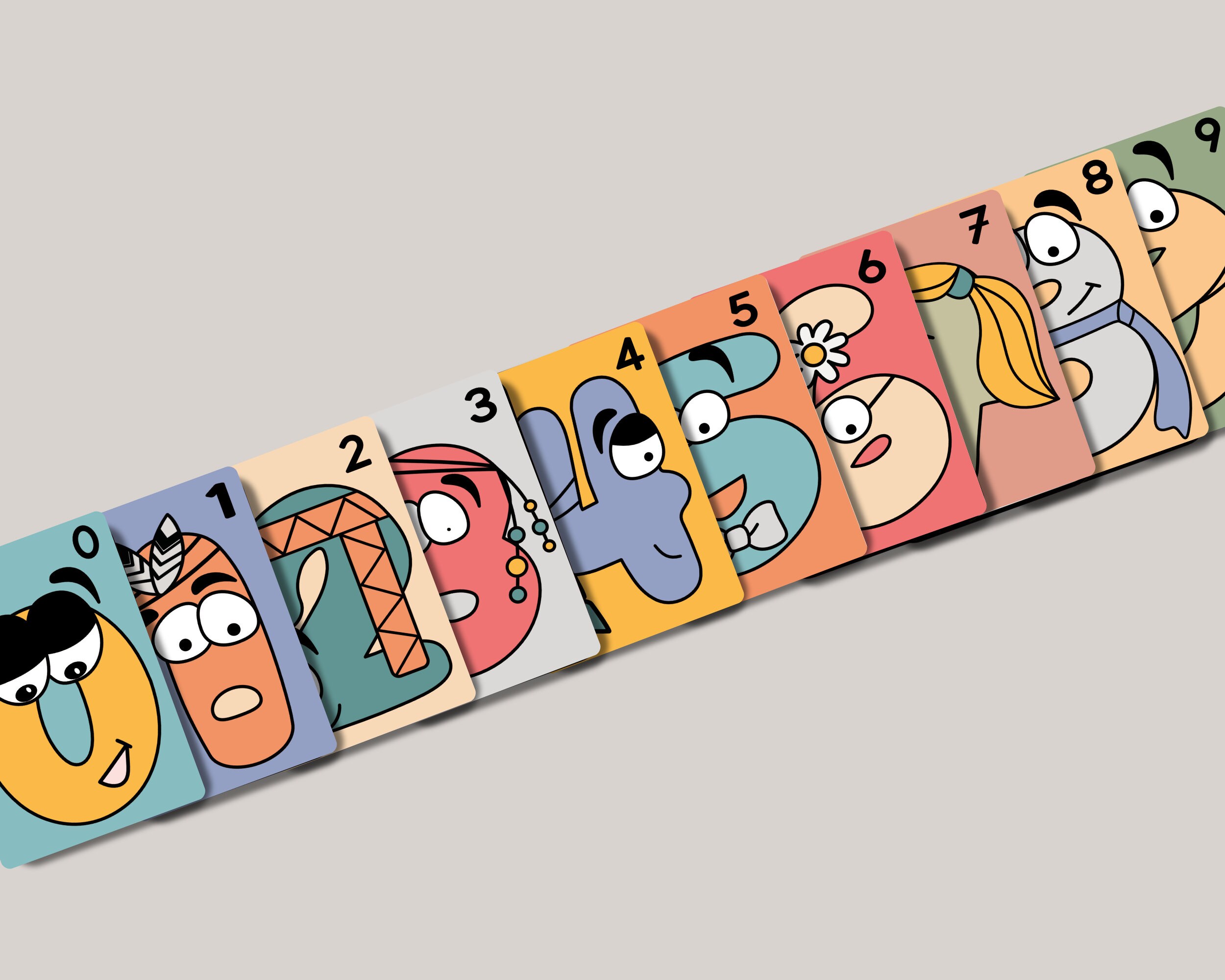 Alphabet Cards Printable for Preschool, Number Cards Printable for ...