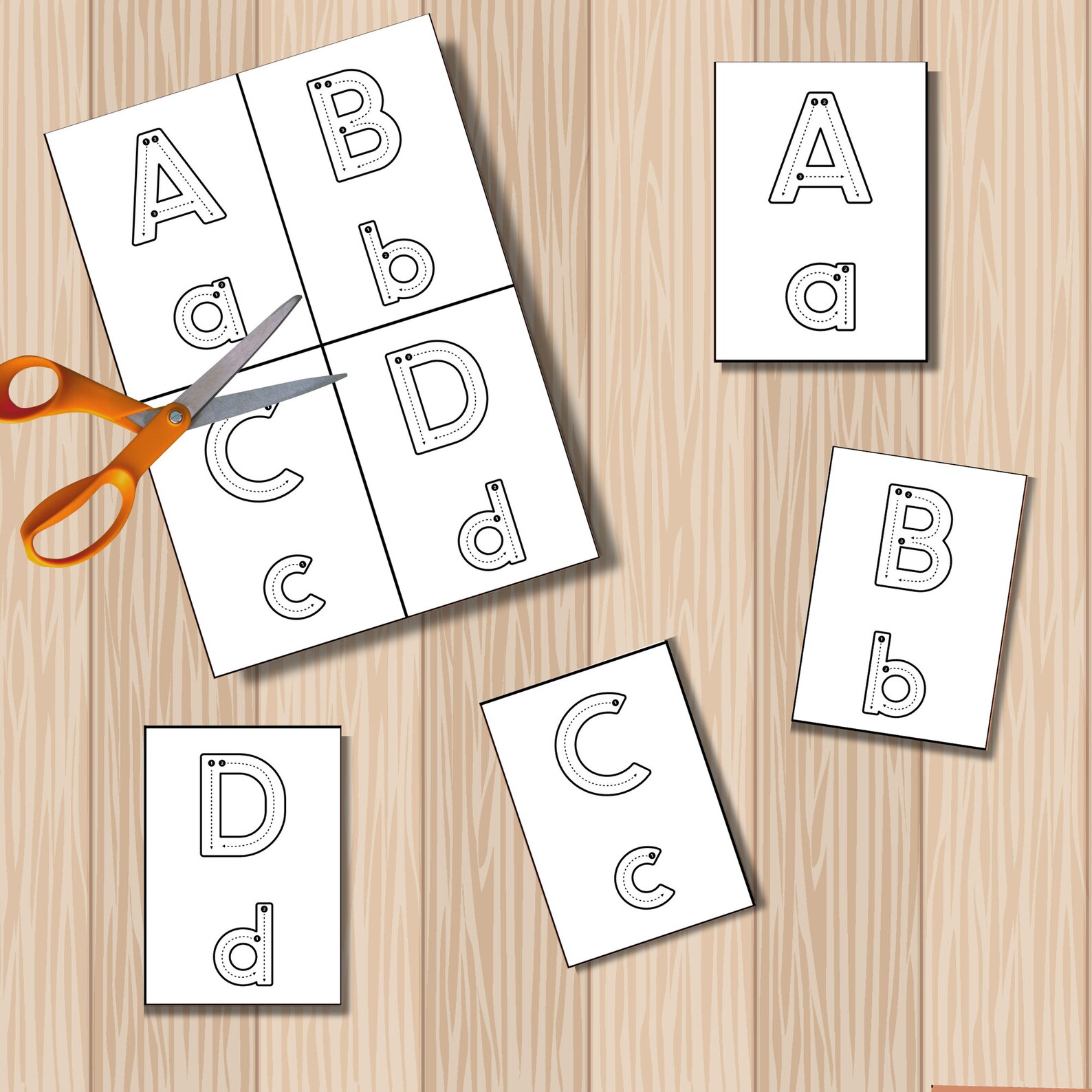 Complete Alphabet and Number Tracing Letters for Kids - 78 Printable ...