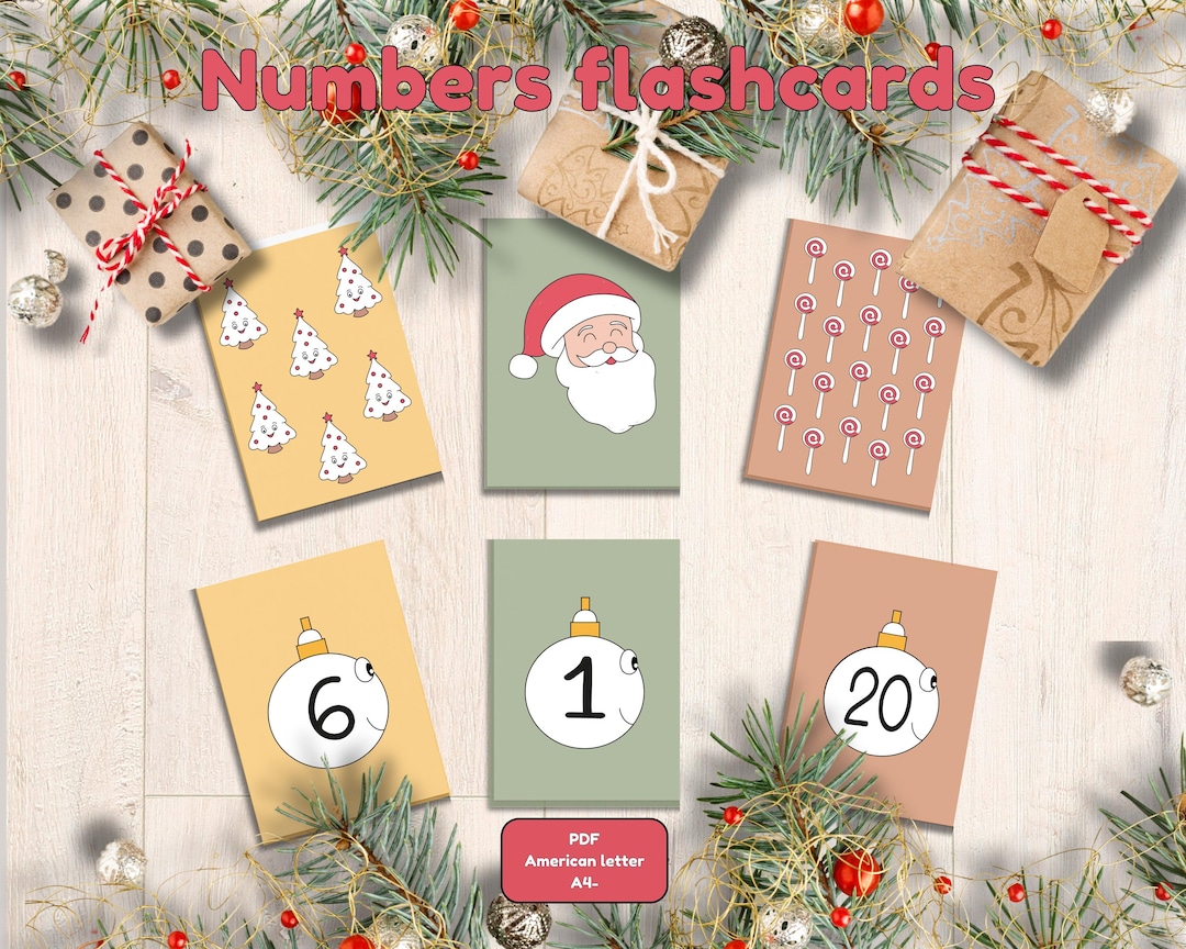 Printable Christmas Cards for Kids, Preschool Kindergarten Activity ...