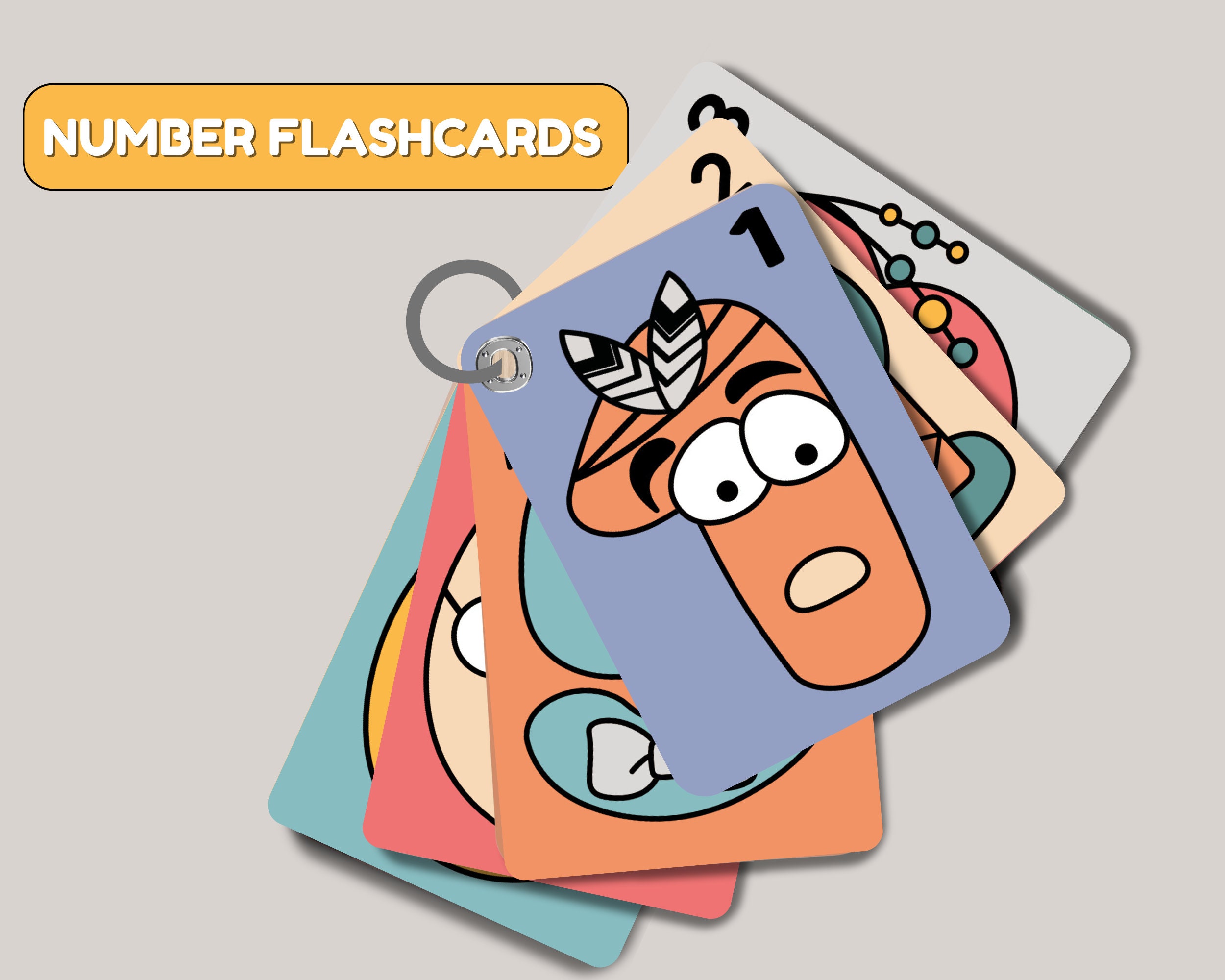 Alphabet Cards Printable for Preschool, Number Cards Printable for ...